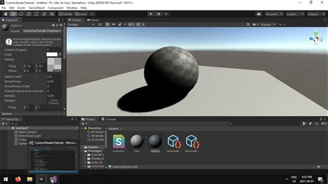 how to create a custom pbr lit shader for unity s universal render