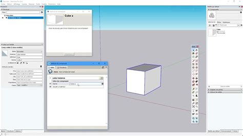 sketchup component different name definition instance youtube