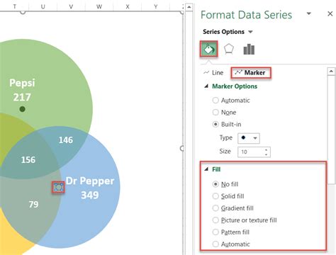 how to create venn diagram in excel free template