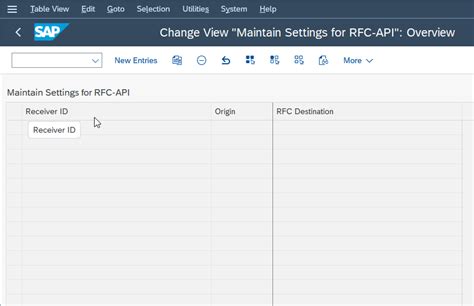 rfc api in sap
