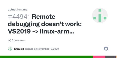 remote debugging doesn t work vs2019 linux arm attach failed with