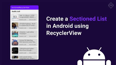 create a sectioned list in android using recyclerview by rohit rawat