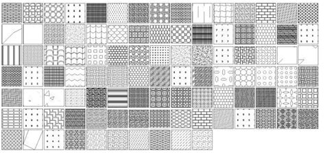 cad hatch patterns weslava