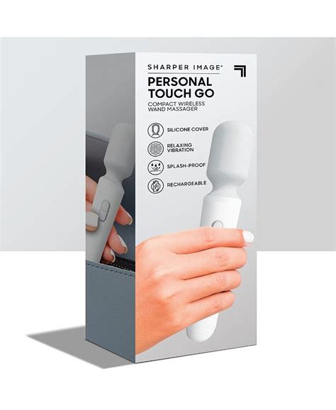 Sharper Image Massager Personal Touch Go Compact Wireless Wand Macys
