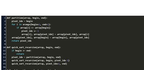 quick sort descending order algorithm python code example