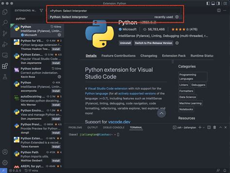 tutorial 3 set up python environment macos