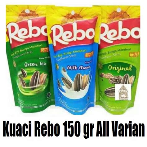 Jual Kuaci Rebo 150 Gr All Varian Shopee Indonesia