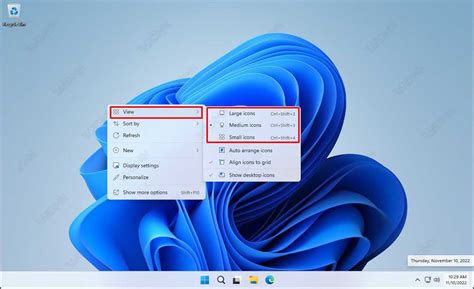 Cara Mengubah Ukuran Icon Di Desktop Windows 11 Wallpaper Free Imagesee