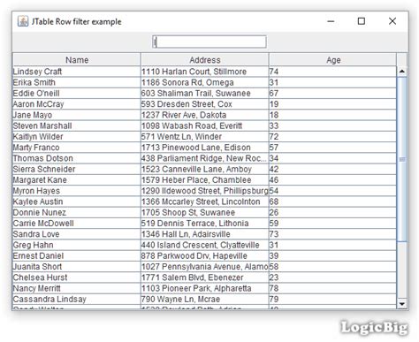 java highlight found data in jtable row stack overflow
