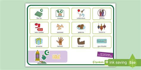 Twinkl Symbols Eid Aac Mat Teacher Made Twinkl