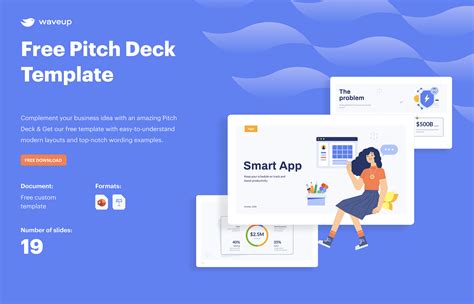 Mobile App Pitch Deck Template