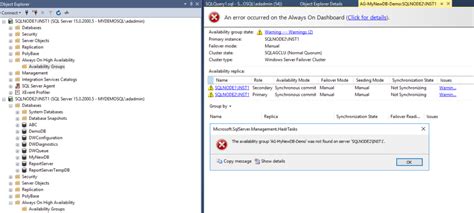 configure sql server always on availability groups using