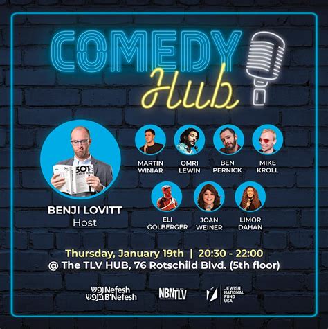 Comedy Hub Nefesh Bnefesh Secret Tel Aviv