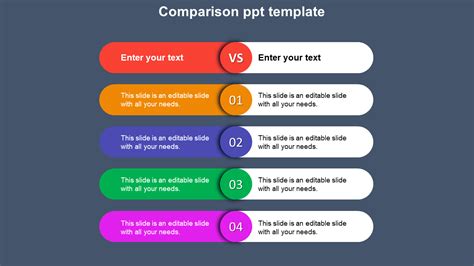 Powerpoint Comparison Template