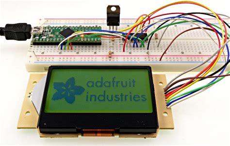 st7565 graphic lcd arduino library on teensyduino