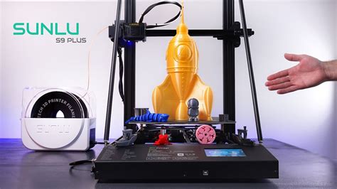 Sunlu S9 Plus 3d Printer Unbox And Setup Youtube