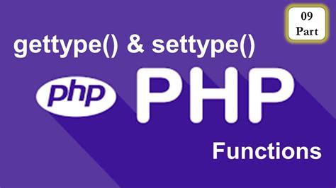 part 9 website backend development with php mysql php gettype