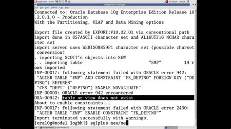 oracle dba logical backups youtube