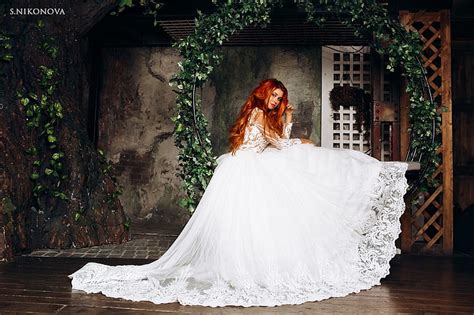 Hd Wallpaper Dana Bounty Women Model Redhead Portrait Wedding
