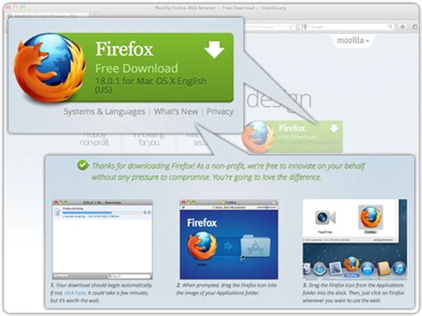 steps to download firefox on mac sbtree