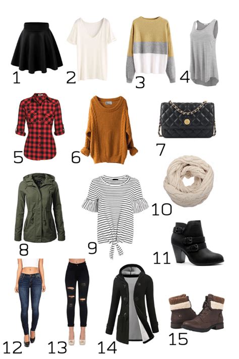 The Perfect 15 Piece Fall Capsule Wardrobe Lady Decluttered Fall