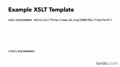 26 using xslt with xml youtube