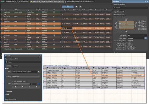 working with a circle object on a draftsman document in altium designer
