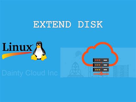 four steps to extend partition of linux vps centos 7 dainty cloud