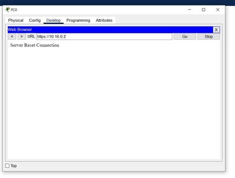 how to fix the server reset connection error in wlc