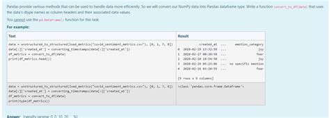 [solution] converting numpy date in pandas dataframe without using pd