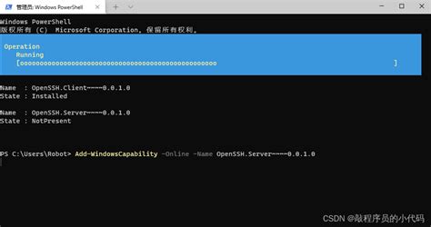 windows 安装ssh（两种方法） windows安装ssh csdn博客