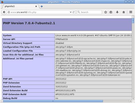 ubuntu 16 04 lts nginx php fpm server world