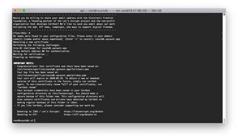 couchdb 3 setup on ubuntu 18 04 konstruktor