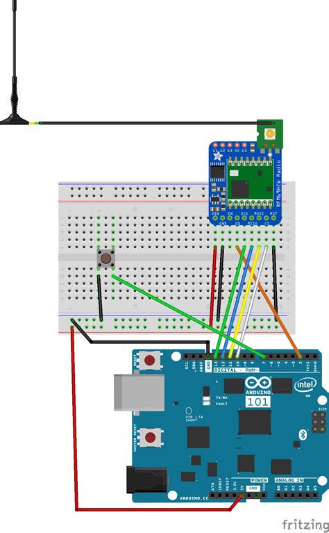 arduino 101 packet radio imu arduino project hub