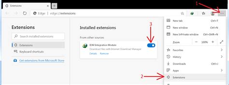 i do not see idm extension in chrome extensions list how