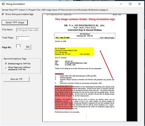 sample screenshot