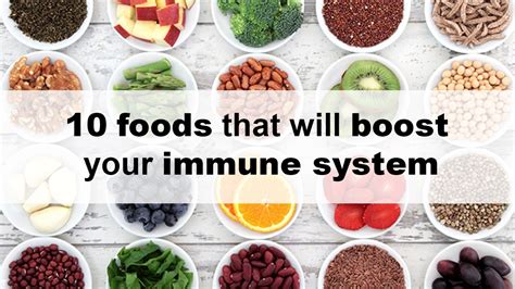 10 Foods That Will Boost Your Immune System Youtube