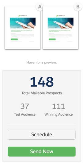 test and send an email in pardot lightning app unit salesforce