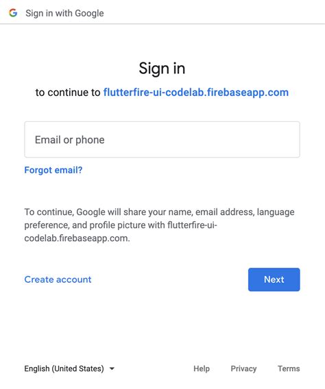 add auth firebase ui to your flutter app