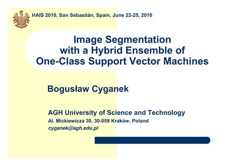 pdf image segmentation with a hybrid ensemble of one class support