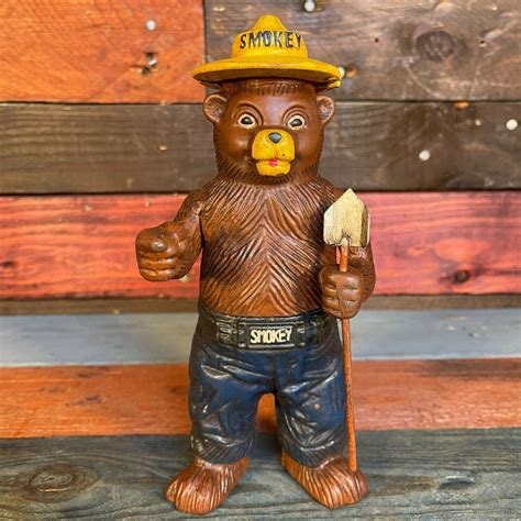 Vintage Porcelain Smokey The Bear Coca Cola Sign Antique Price Guide