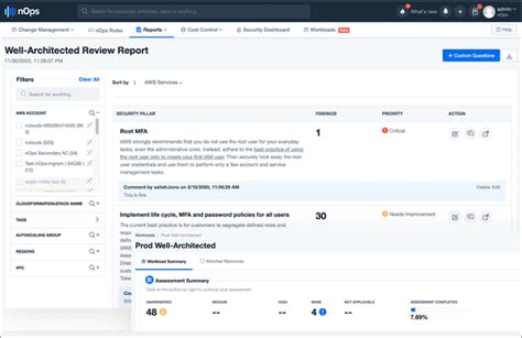 automating best practices with nops and the aws well architected
