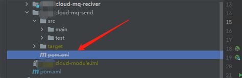 idea maven pom xml is grayed out and strikethrough appears