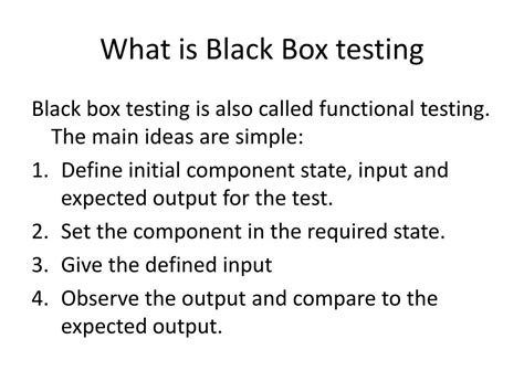ppt white box vs black box testing powerpoint presentation free