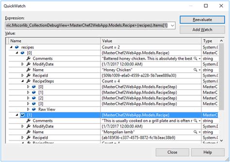master chef part 3 asp core mvc with entity framework core and