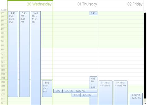 modify size of rows columns and resources radscheduler telerik ui