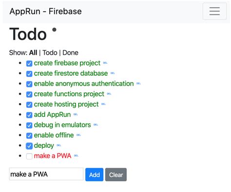 serverless app using firebase and apprun dev community