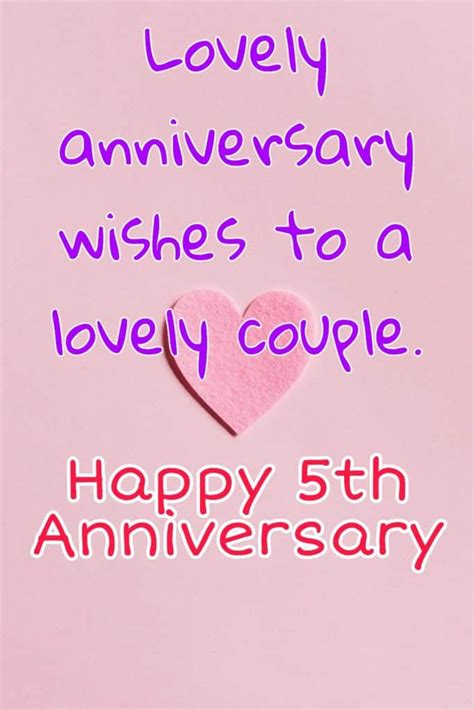 Happy 5th Anniversary Quotes