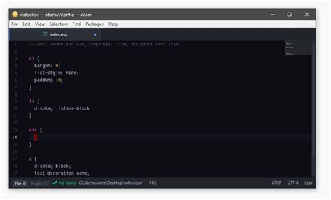 cómo configurar atom editor y sus mejores plugins emezeta