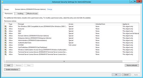 active directory access control list attacks and defense microsoft